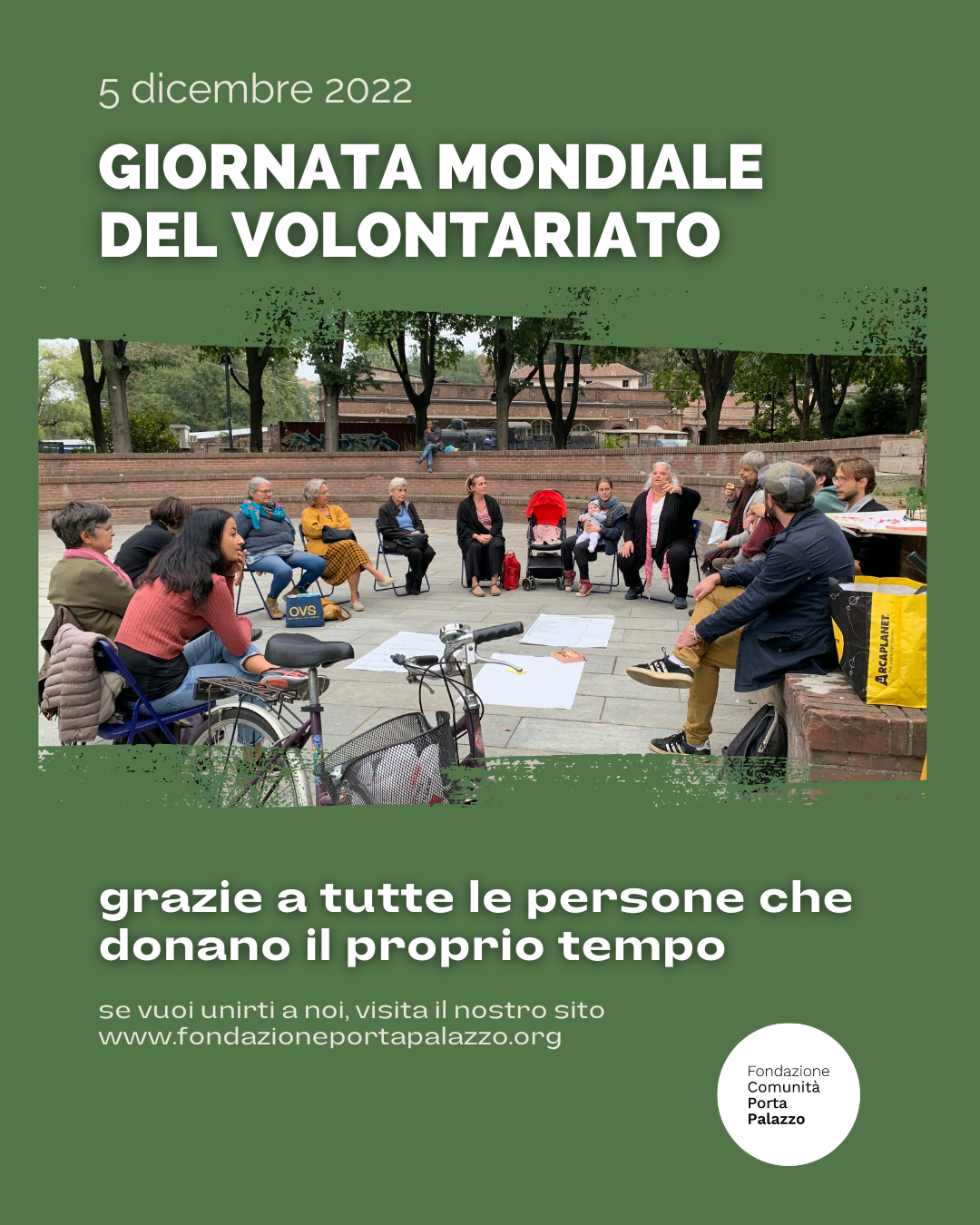 Giornata Mondiale del Volontariato – Fondazione Porta Palazzo